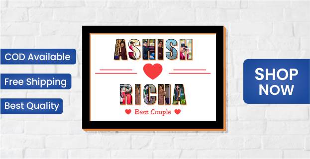 Frame the Couple Name - The Perfect Gift | Free Shipping all over India ...