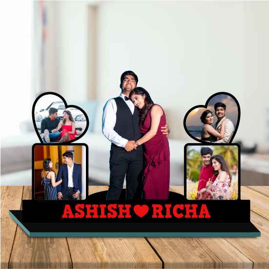 Photo Cutout Standy (with 5 Photos and Message) - The Perfect Gift ...