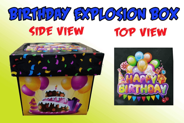 Birthday Explosion Box - The Perfect Gift | Free Shipping all over ...