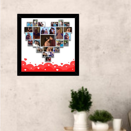 Heart Collage Frame - The Perfect Gift | Free Shipping all over India ...